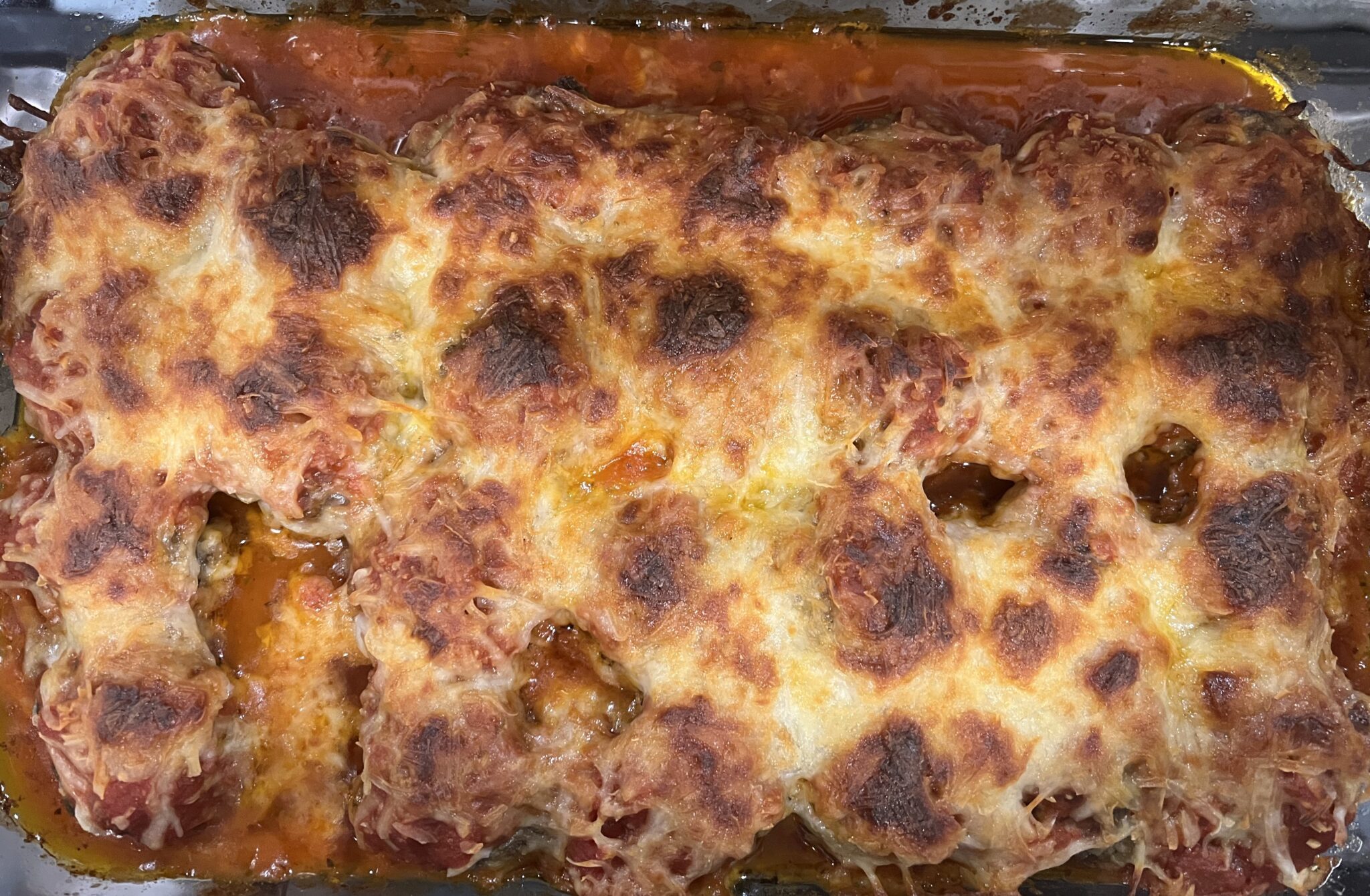 Meatball Parmigiana – Greasy Little Birds